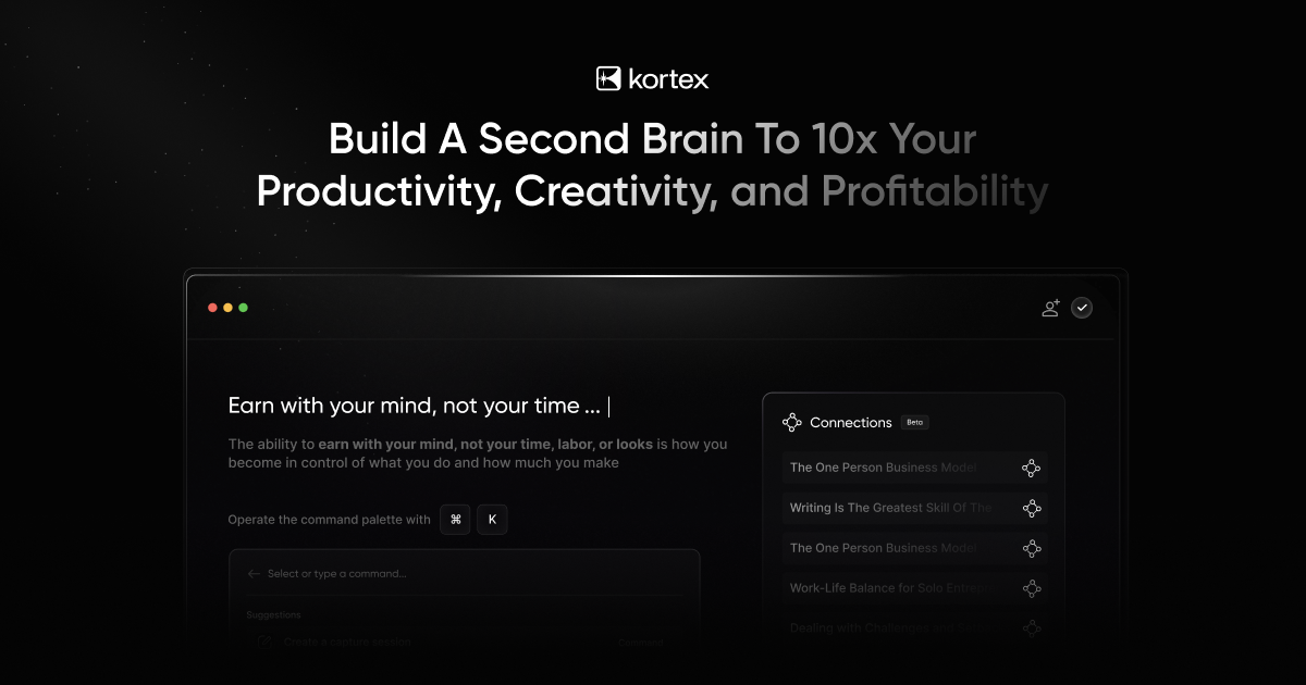 Kortex | Your Second Brain