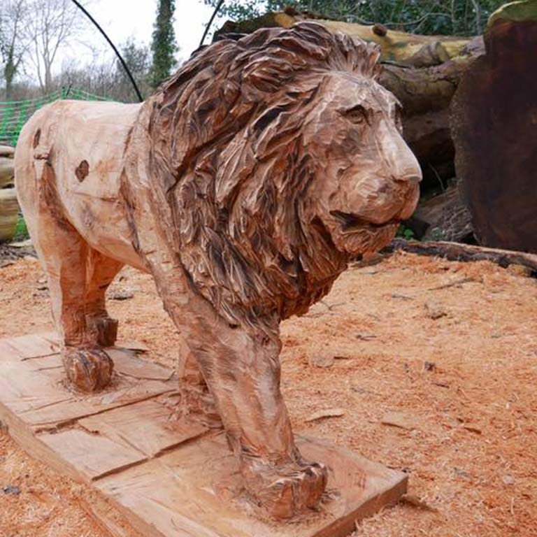 Large Wooden Sculpture