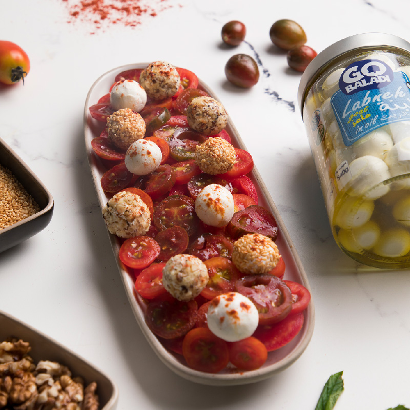 Go Baladi Grass Fed Goat Labneh Salad