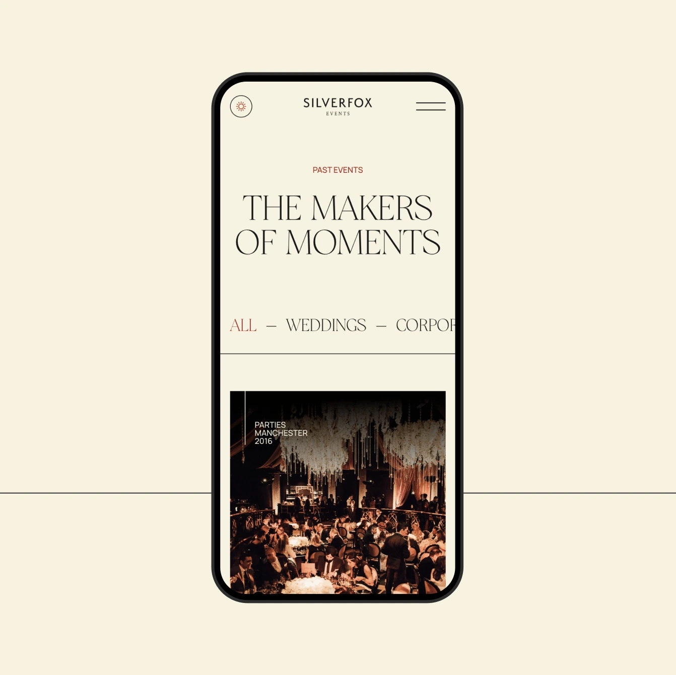 SilverFox Events by vovi® — Making the Bold Beautiful.