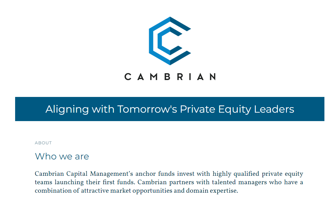 Cambrian Capital Management