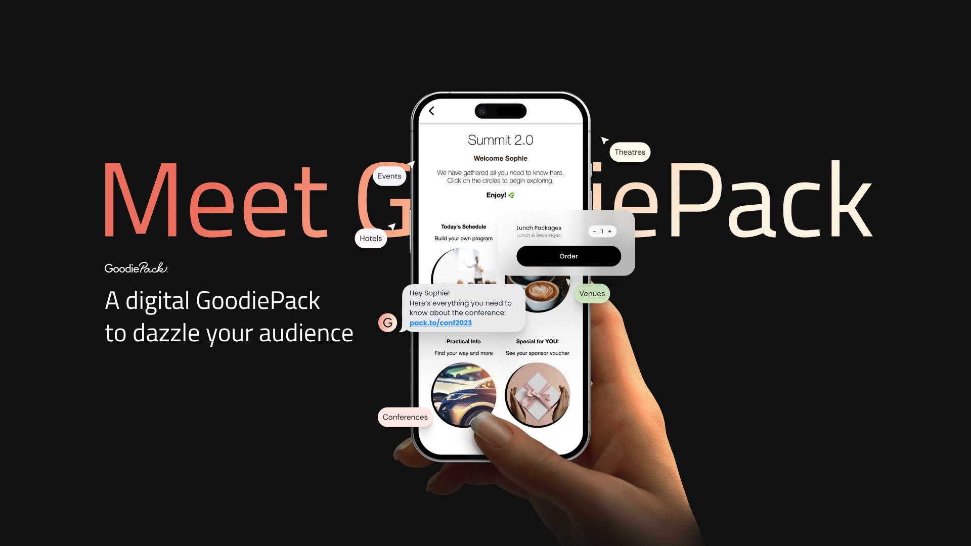 GoodiePack - Hassle free and realtime festival tool.