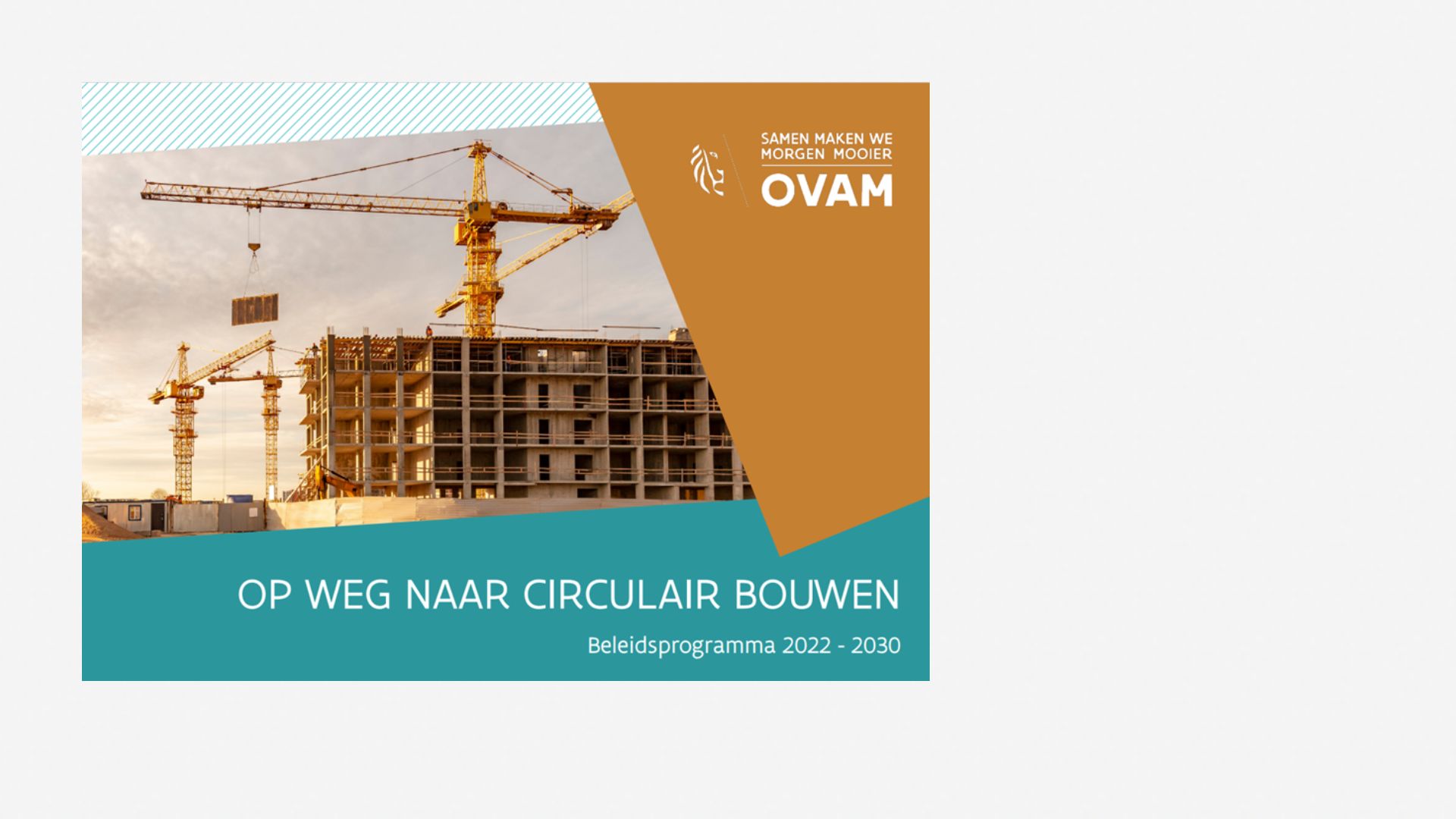 Bevraging circulair bouwen OVAM