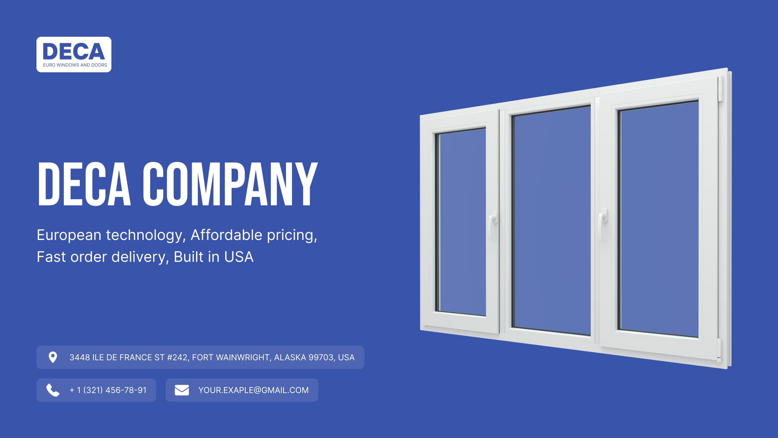 DECA Company | Euro Windows and Doors in USA