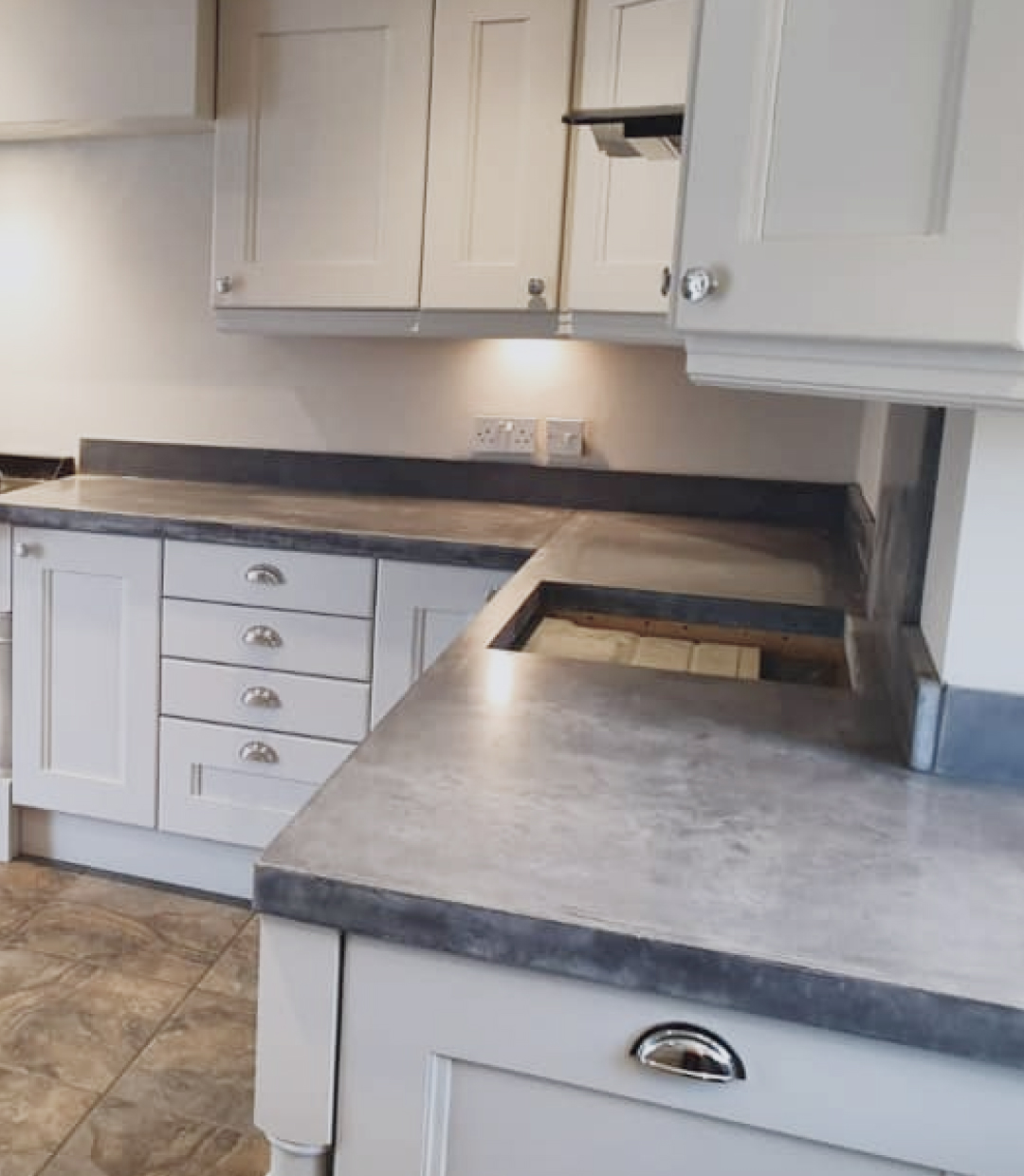 Concrete worktops & countertops - Fully customised, 5 stars rated
