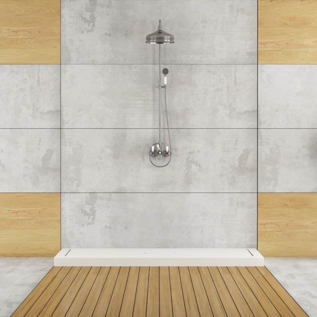 Polished concrete tiles, floors & concrete wall panels