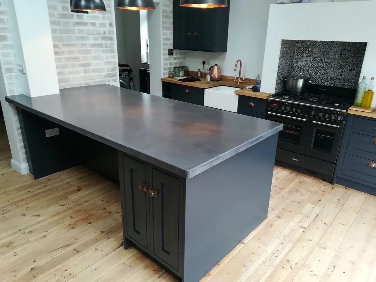 Concrete worktops & countertops - Fully customised, 5 stars rated