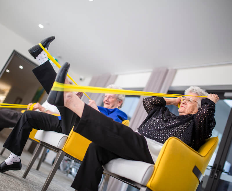 Exercise Classes | Exercises for Our Aged Care Residents