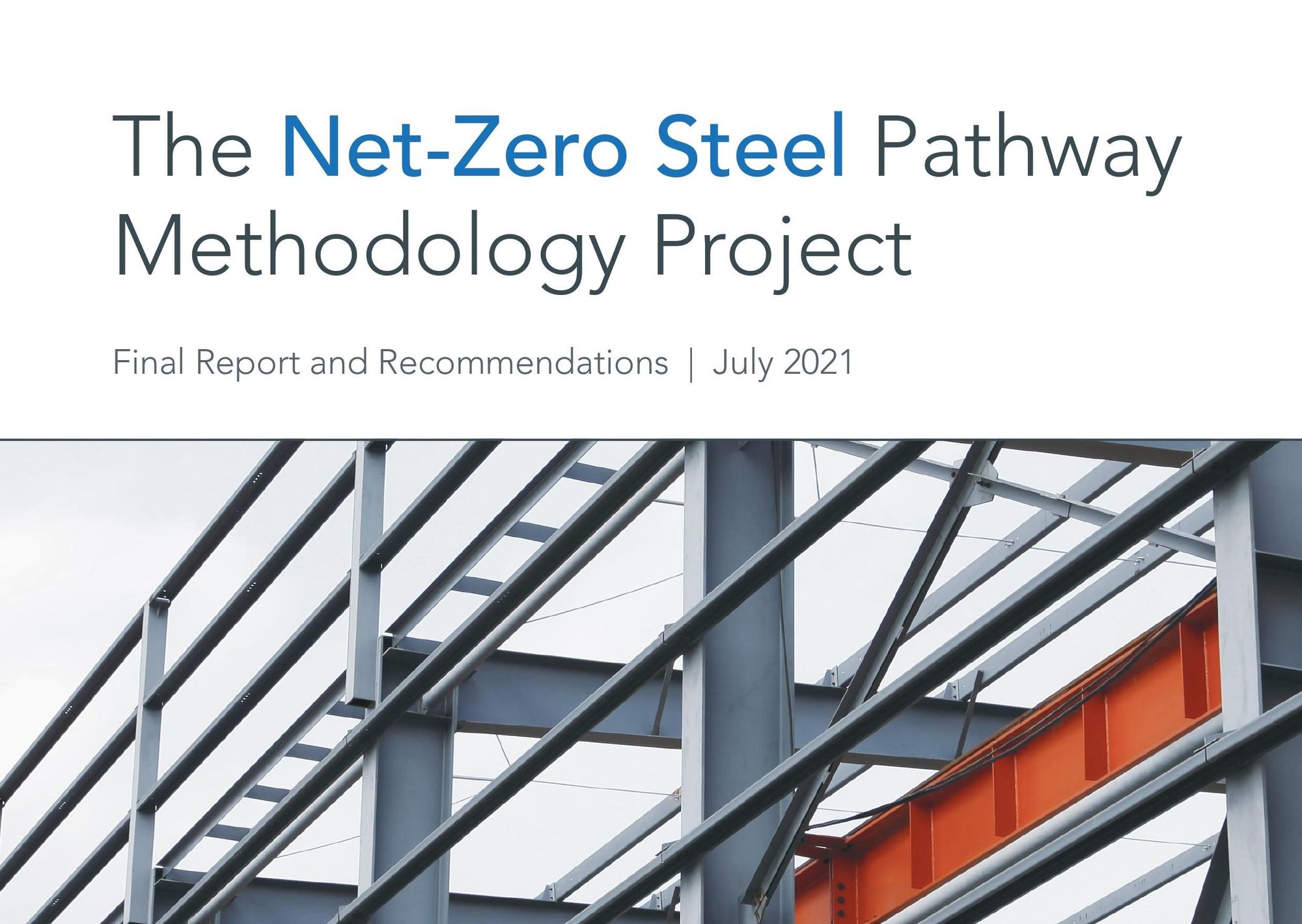 The Net-Zero Steel Pathway Methodology Project (NZSPMP)