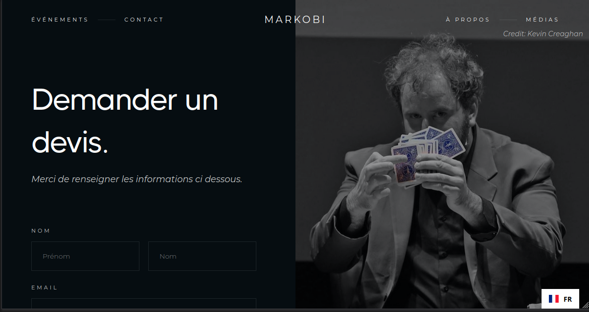 Markobi - Champion du monde de magie