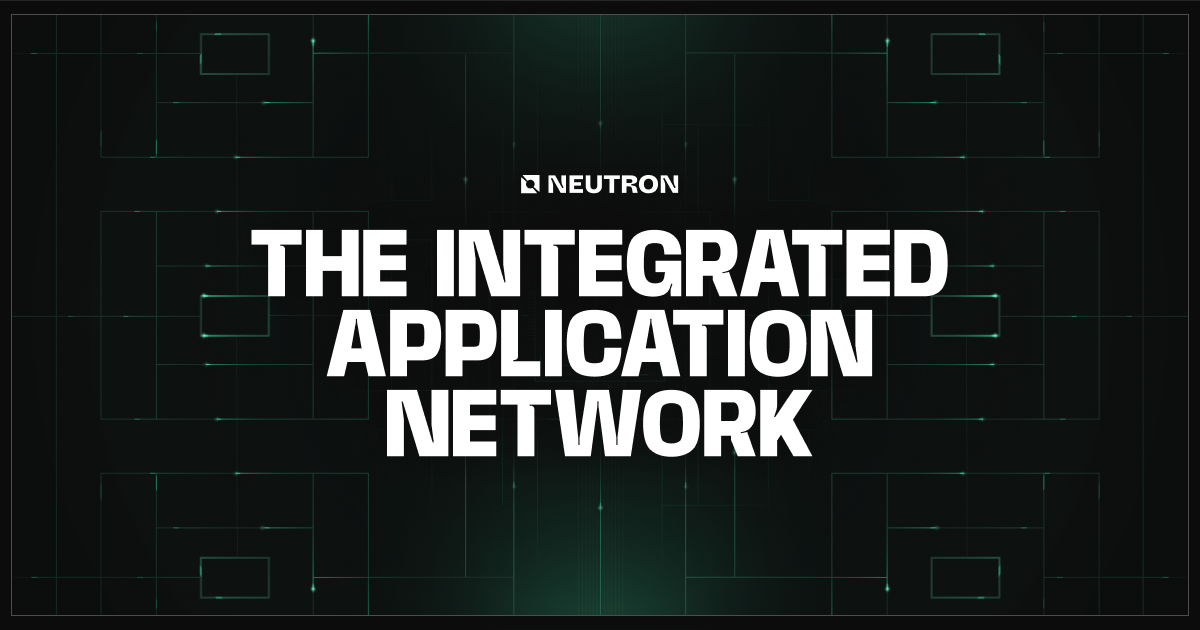 Neutron - The Integrated Application Network