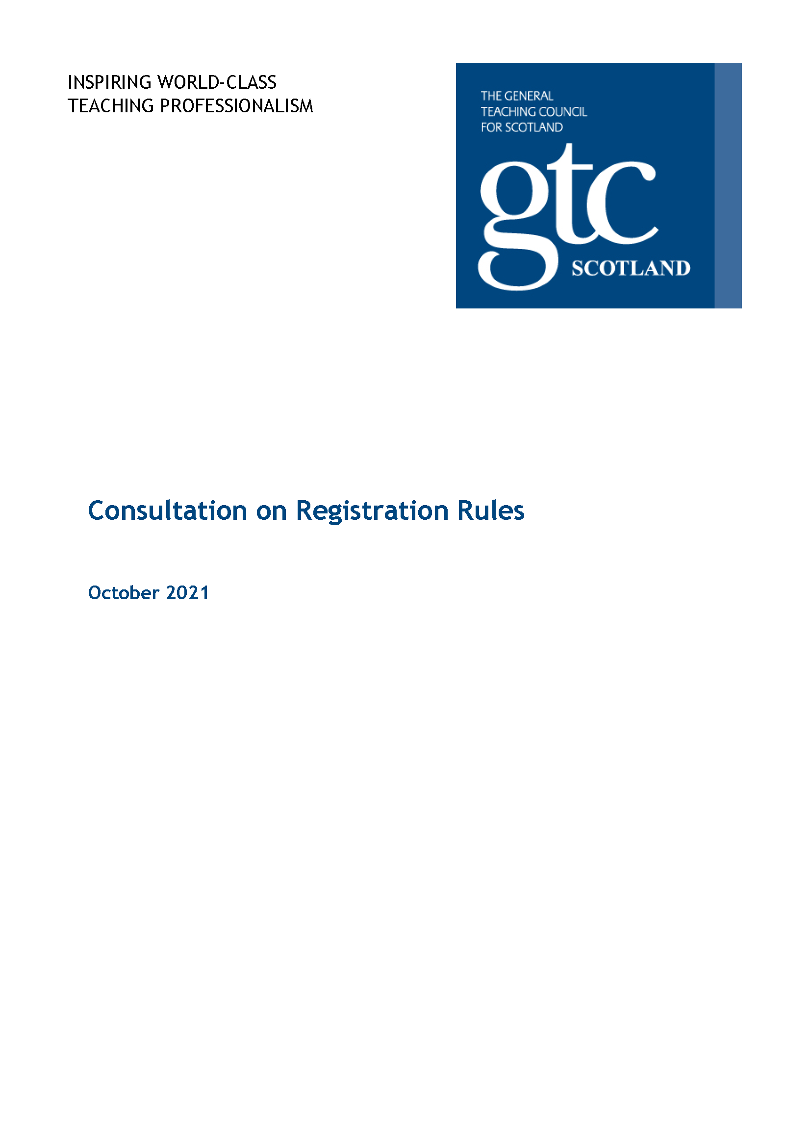 Document > Consultation document registration rules