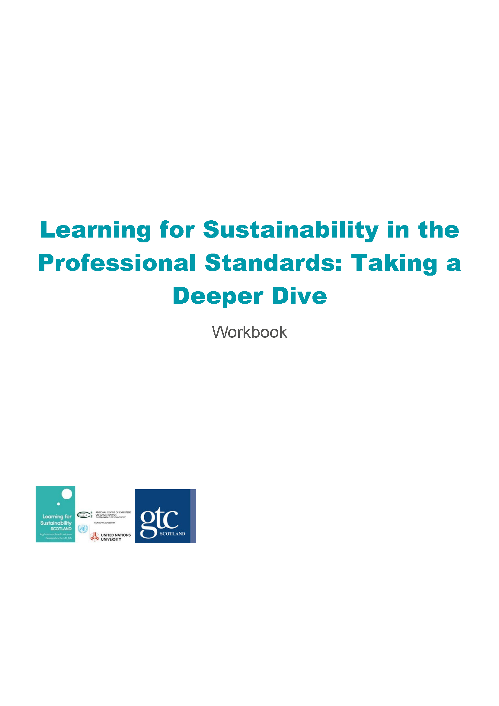 Document > Learning for Sustainability module 2 workbook (Word version)