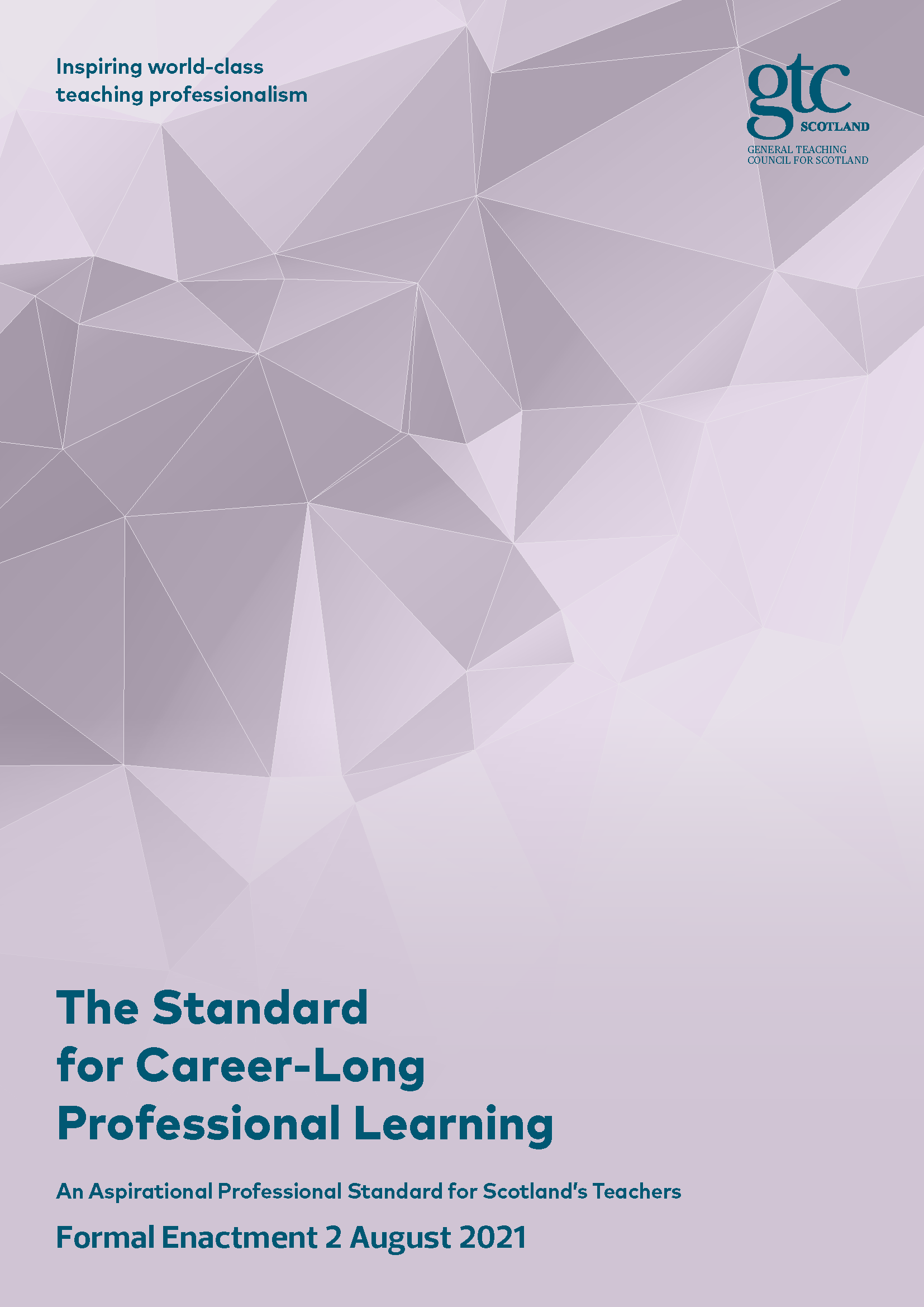 Document > The Standard for Career-Long Professional Learning