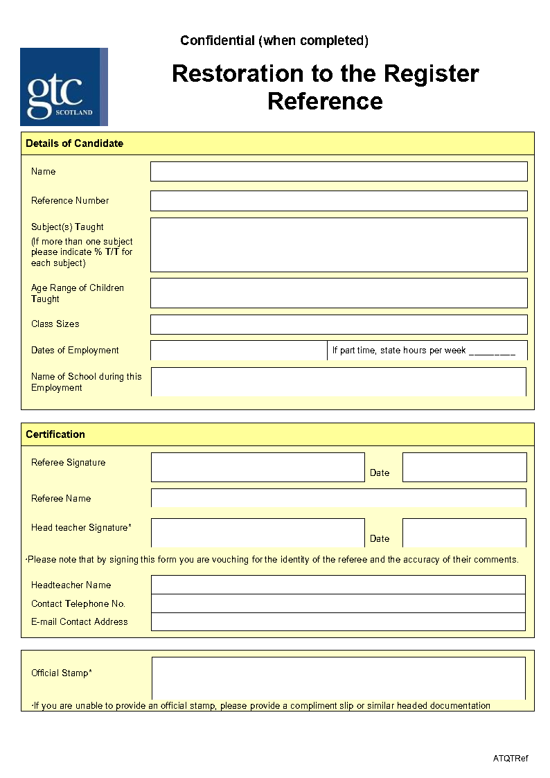 Document > Reference for restoration to the Register