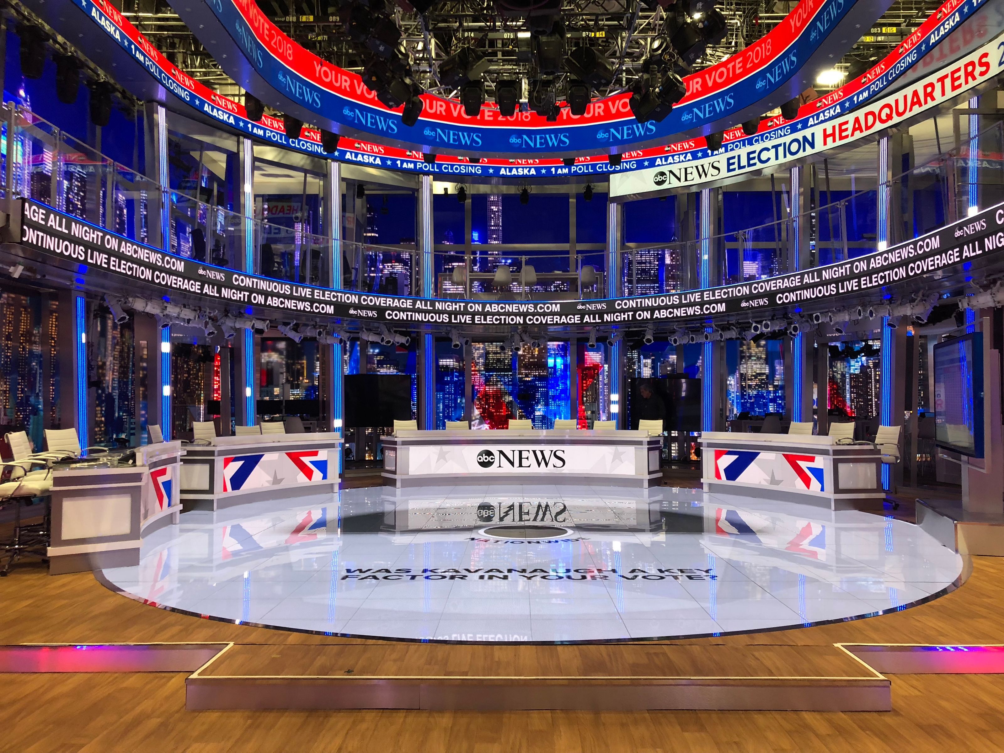 ABC TV1 Elections Studio - SparkOps