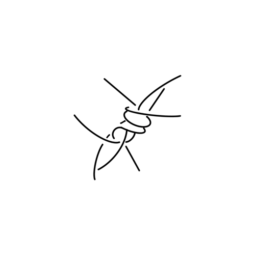 Fine Line Barb Tattoo