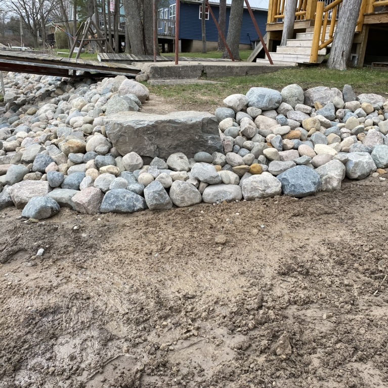 Rock Wall Construction