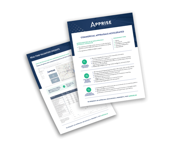 Valuations | CRE Appraisals Accelerated | Apprise by Walker & Dunlop