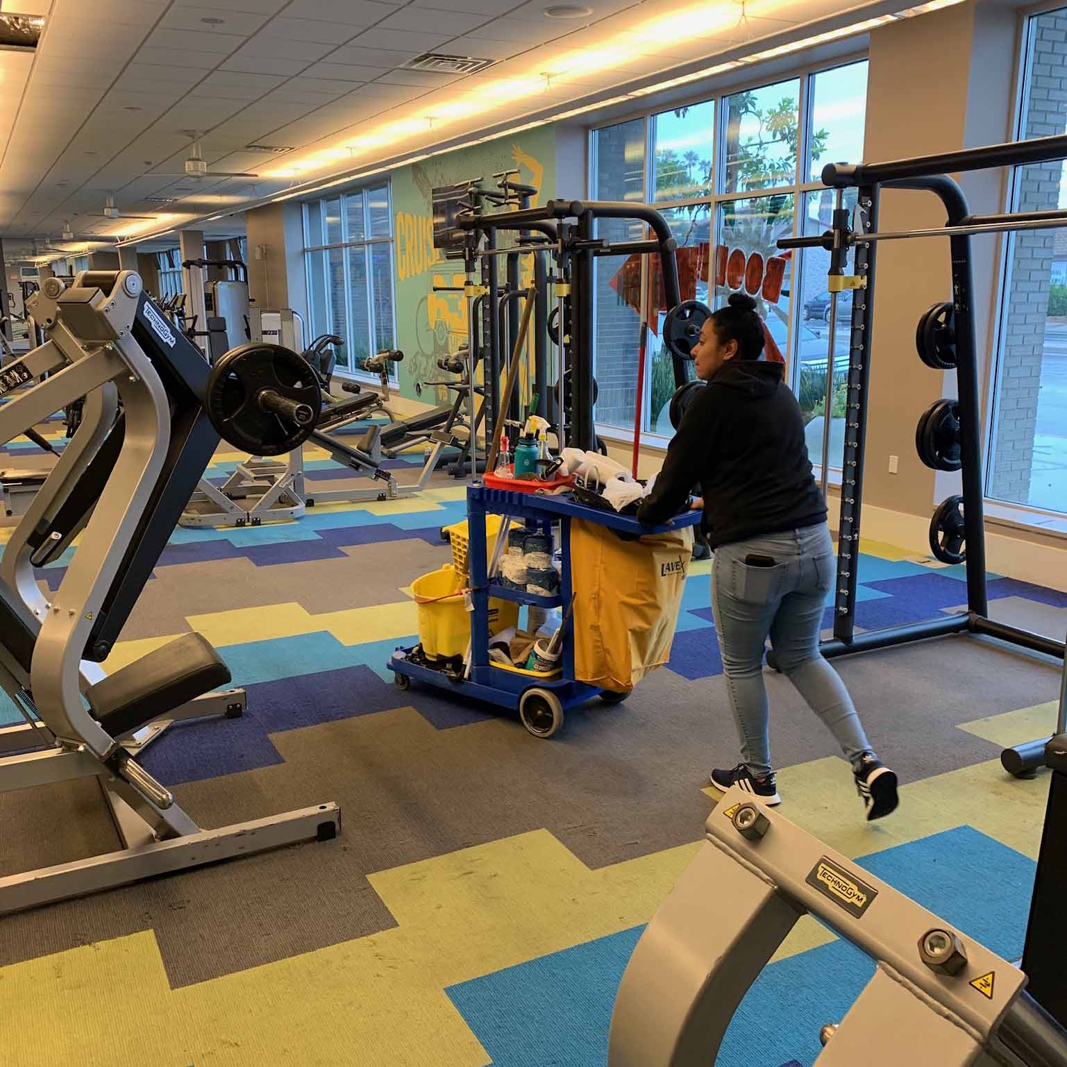 Gym Cleaning Services San Diego | Fitness Center Cleaning | SD Janitor