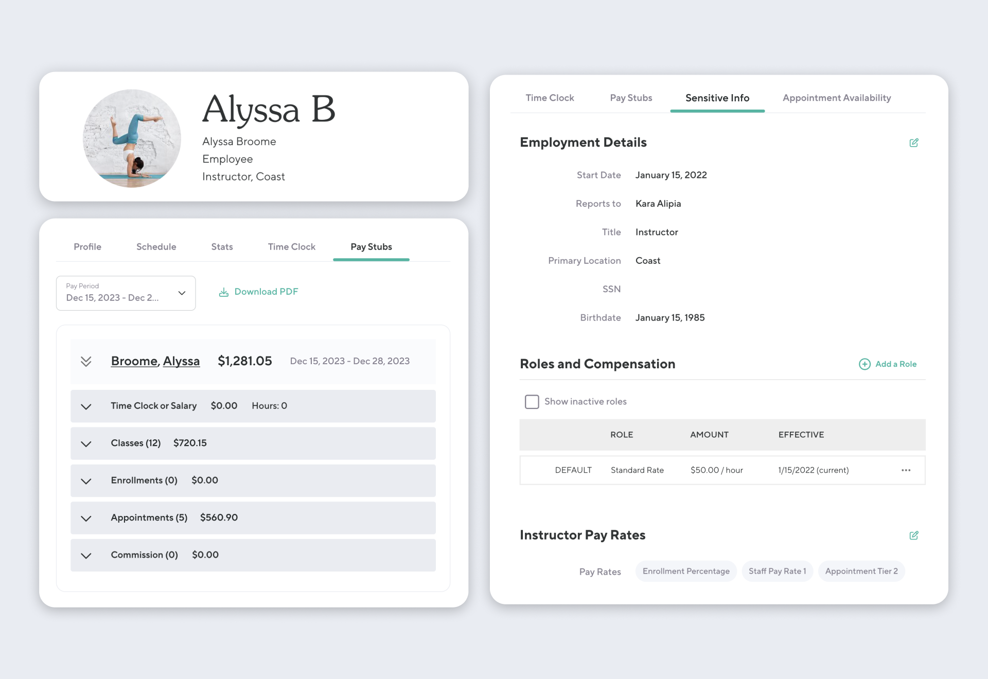 What’s Up at Walla: Payroll Features for More Staff and Studio Insights