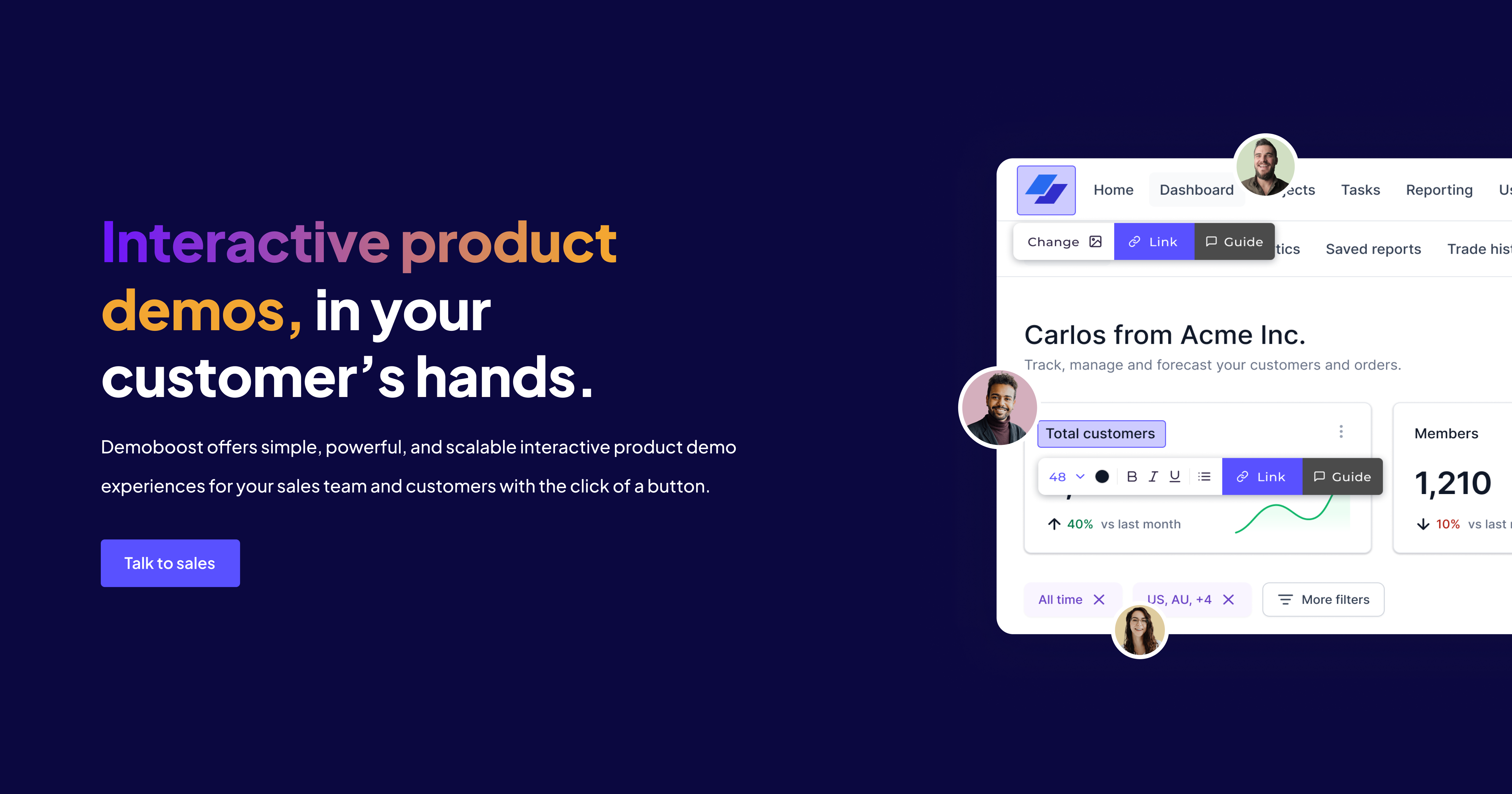 Interactive Product Demos to Close More Deals Faster