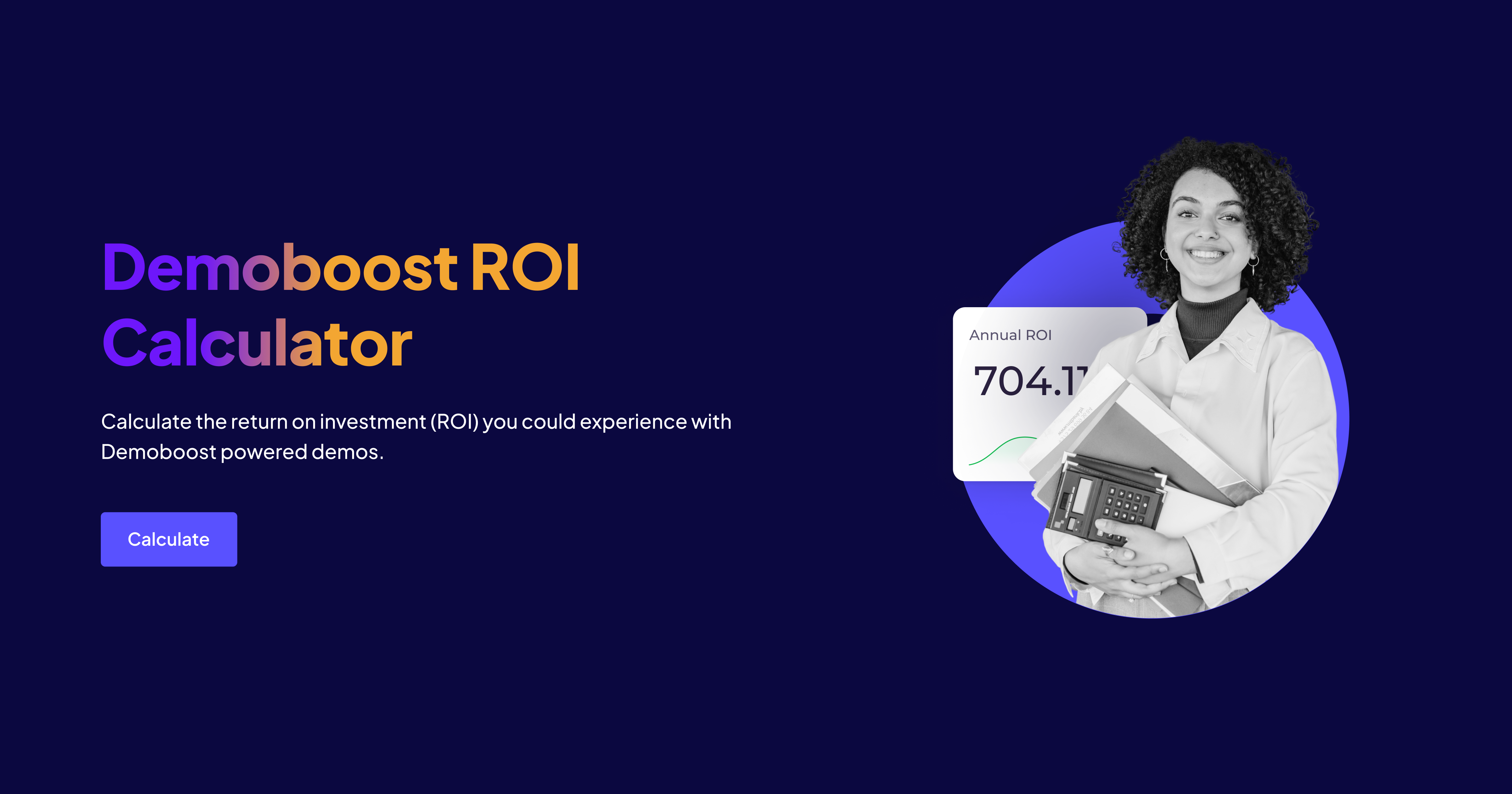 Interactive Demo ROI Calculator - Demoboost