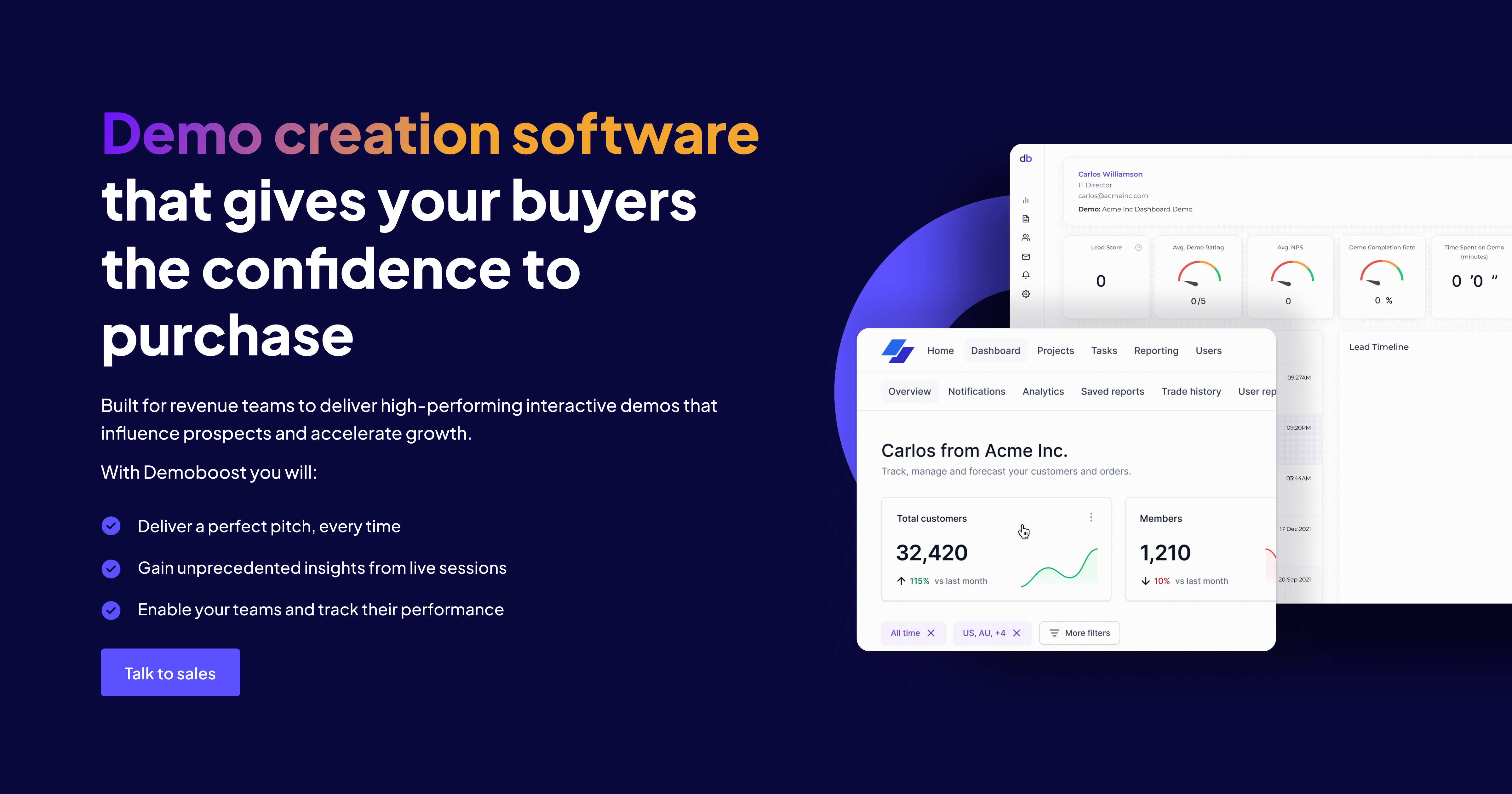 Empower Revenue Teams with Powerful Demo Creation Software | Demoboost