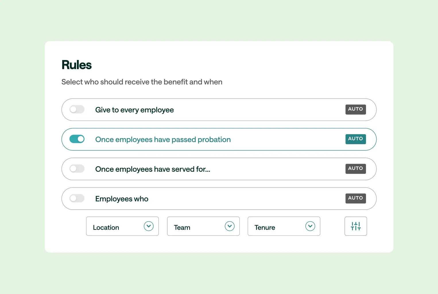 Smart Workflows & Automation | Ben Features