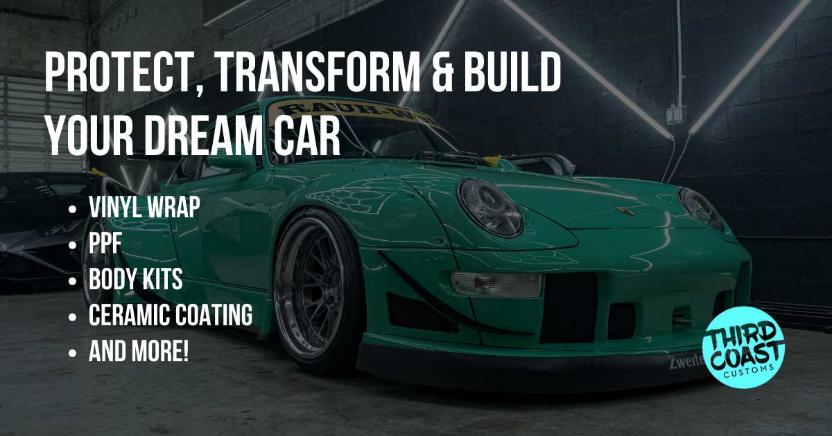 Premium Car Wraps & Vehicle Protection | Third Coast Customs