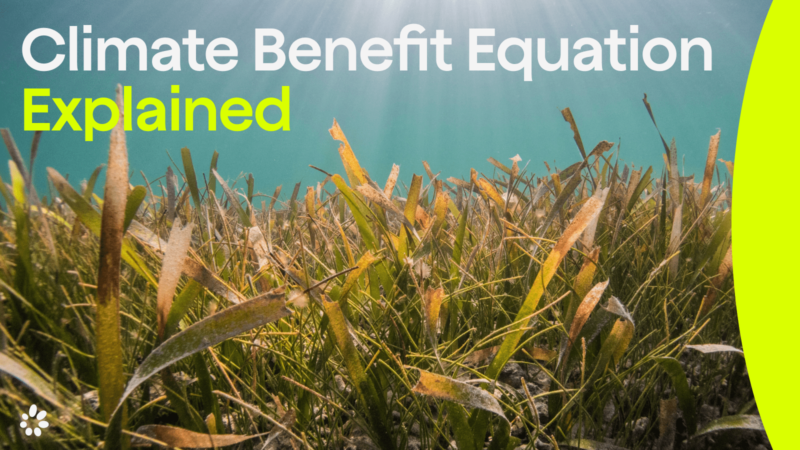 Climate Benefit Equation explained