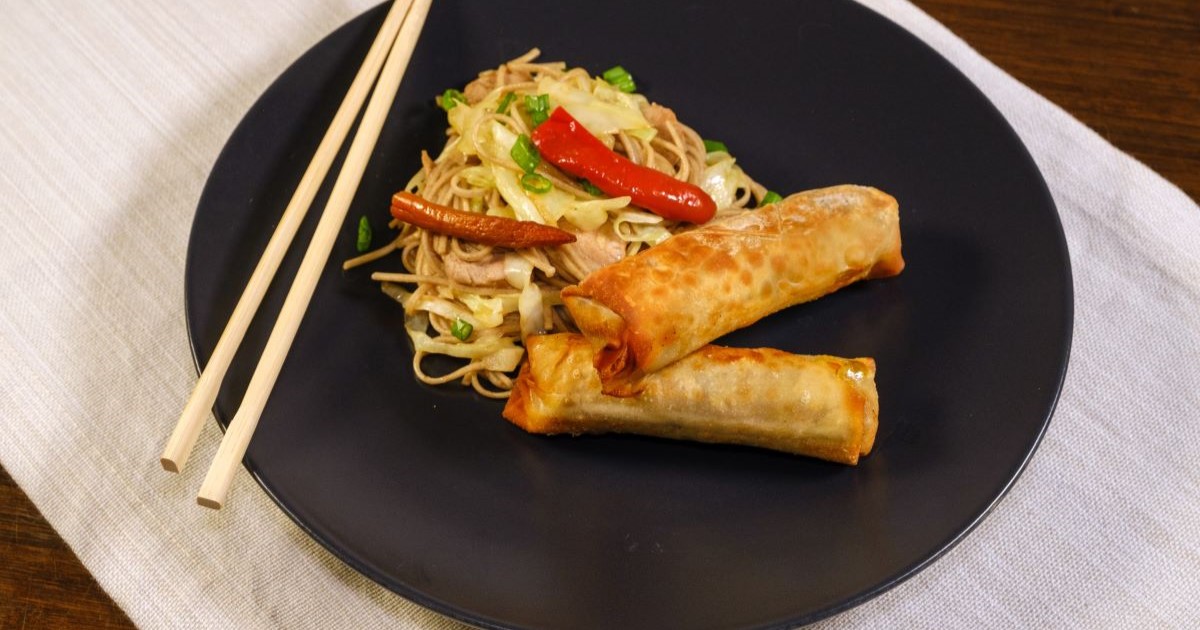 Green Heart Garden | Recipe - Shanghai Fried Noodles (Cu Chao Mian)