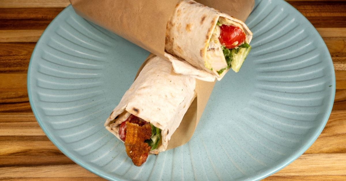 Green Heart Garden | Recipe - BLTA Wraps