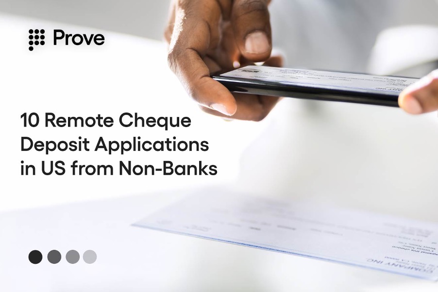 10 Remote Cheque Deposit Applications in the US from Non-Banks