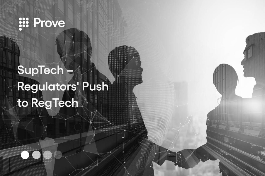 SupTech – Regulators' Push to RegTech