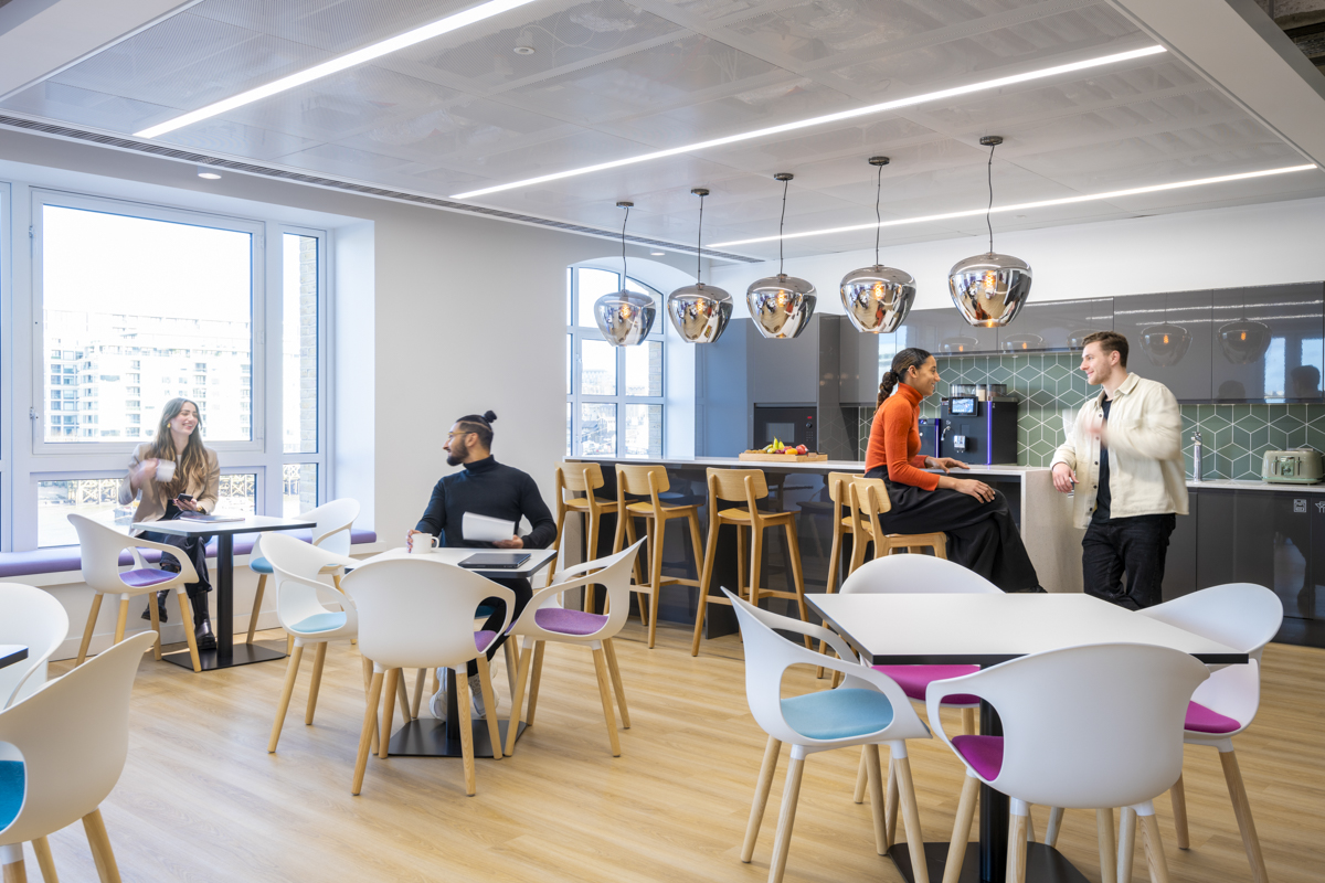 A dynamic, multi-functional space to facilitate hybrid working