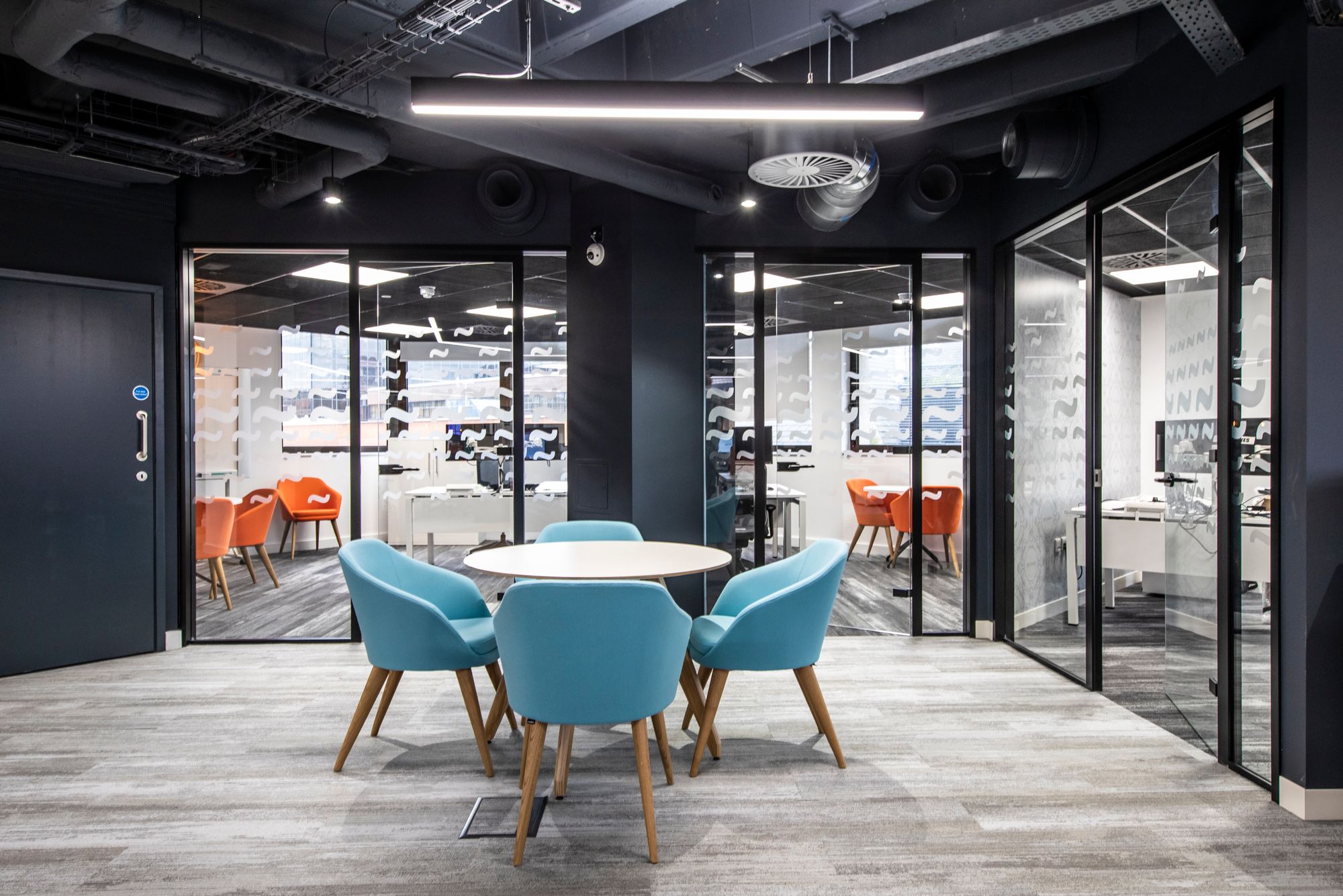 A vibrant, contemporary workspace for FTSE 100 entertainment company