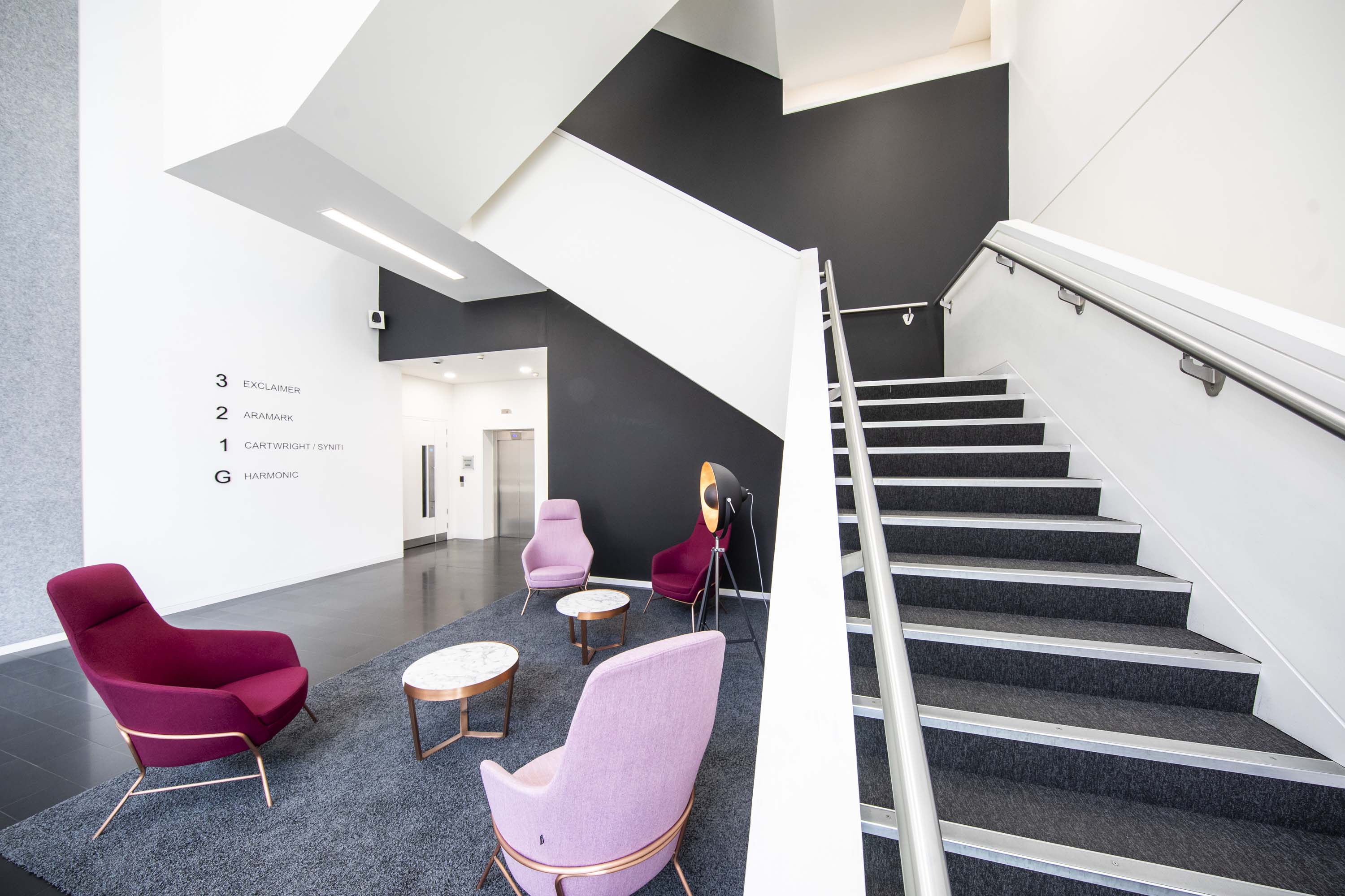 Redesigned multi-tenant office building