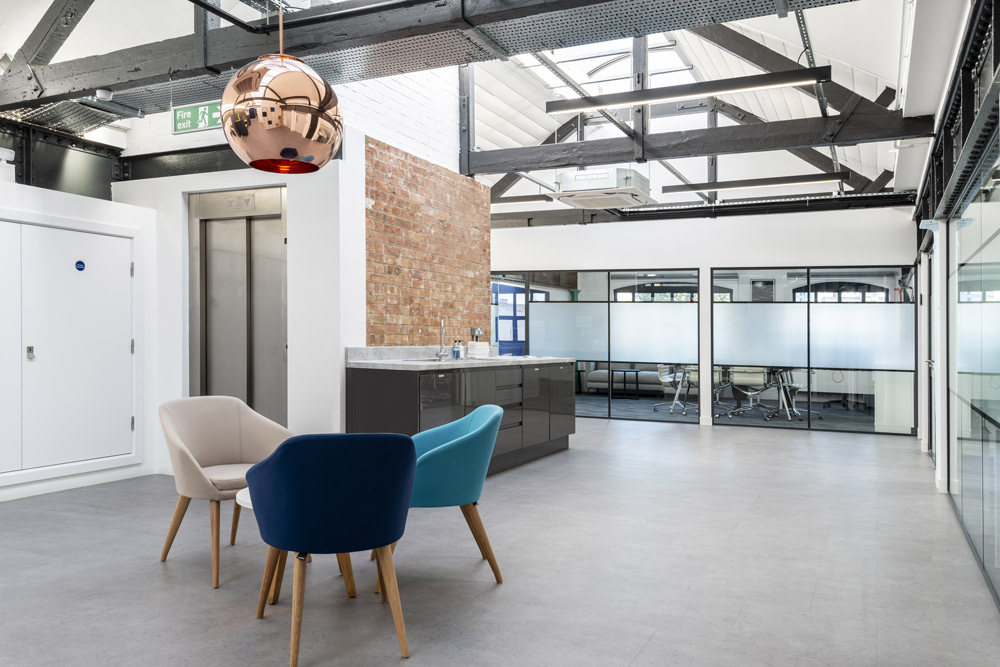 Blending a modern office into an iconic building