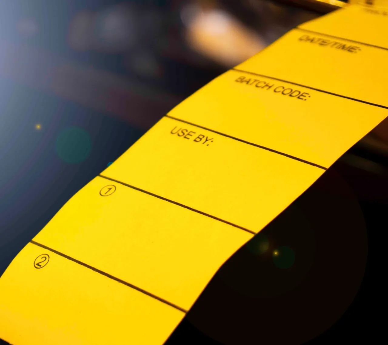Food Processing Tags & Labels | Hygiene & Compliance