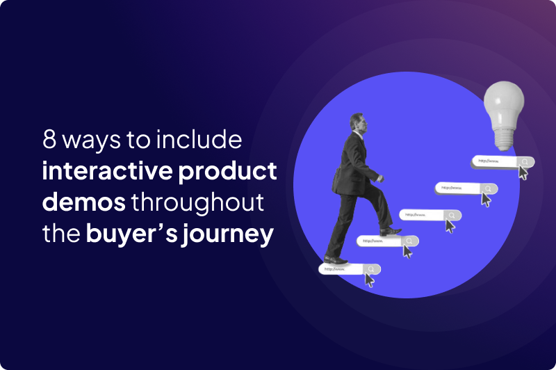 8 ways to include interactive product demos throughout the buyer’s journey