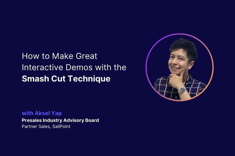 How to Make Great Interactive Demos with the Smash Cut Technique