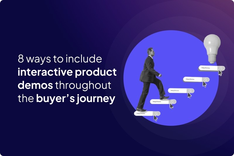8 ways to include interactive product demos throughout the buyer’s journey