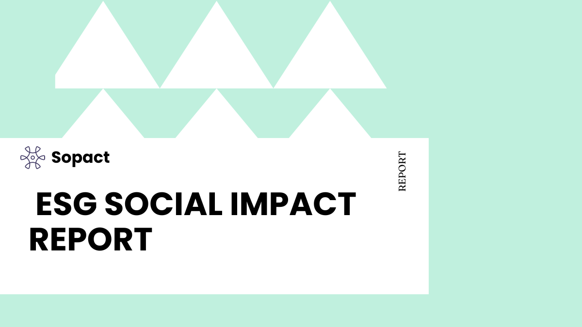 Impact Fund with Social and ESG Impact Report | sopact