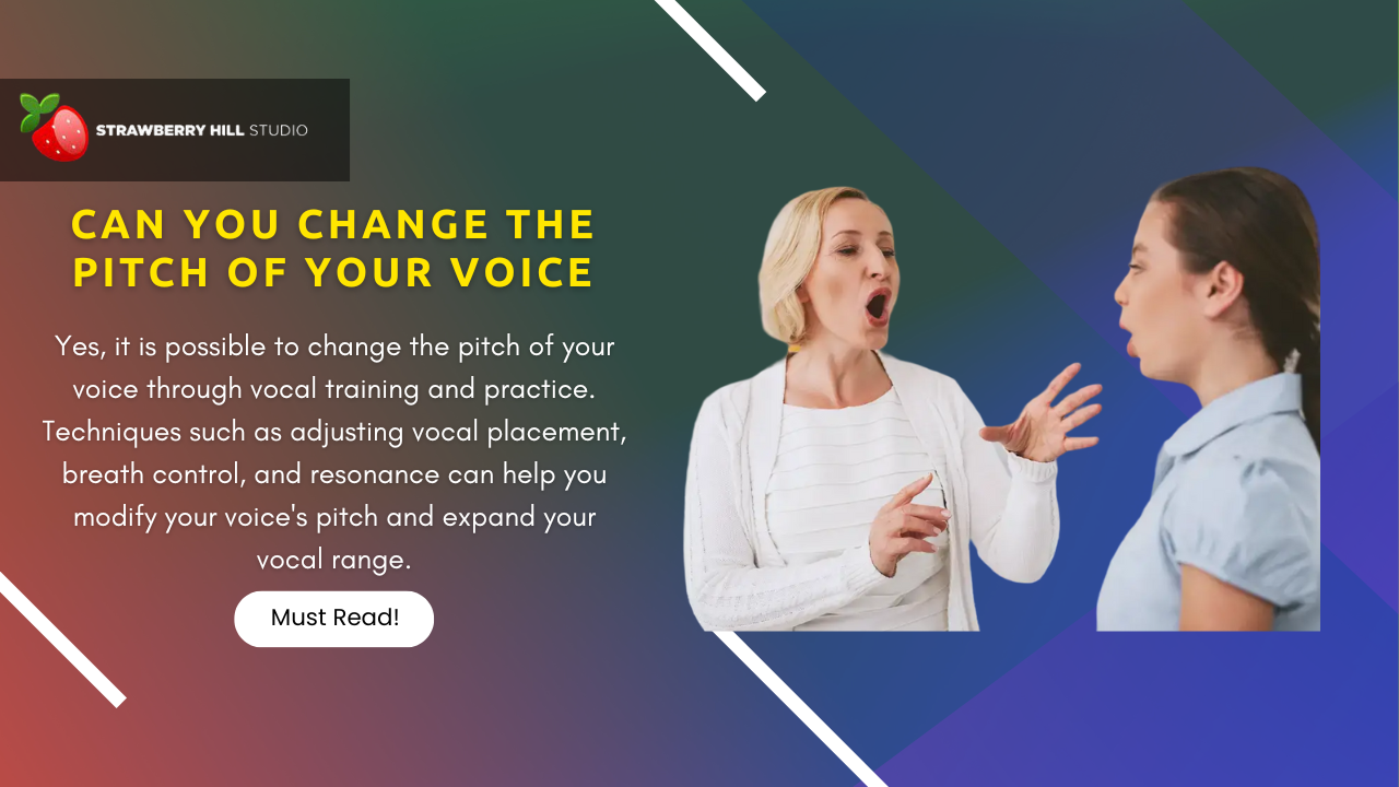 The Art of Vocal Transformation: Can You Change the Pitch of Your Voice ...
