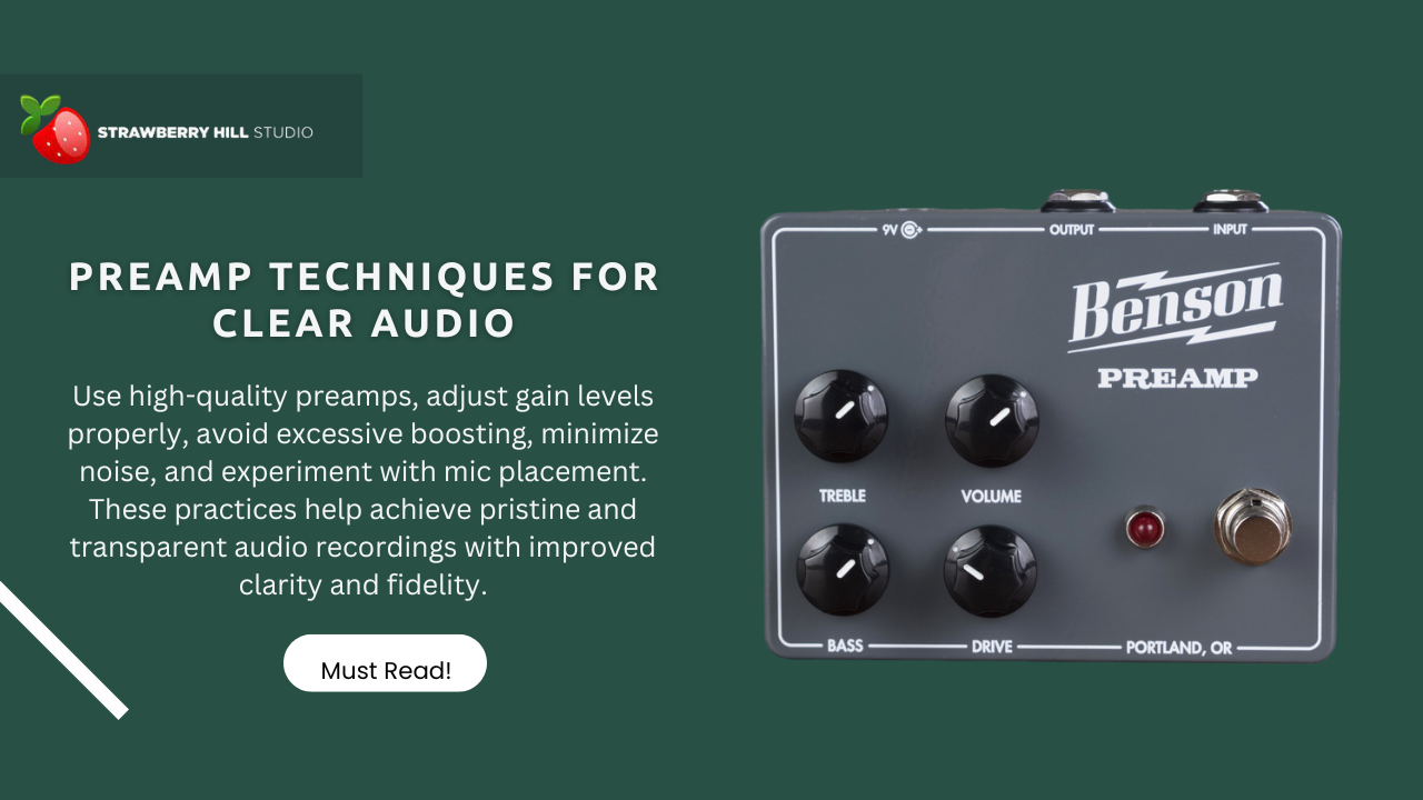 The Ultimate Guide to Preamp Techniques for Clear Audio: Expert Tips ...