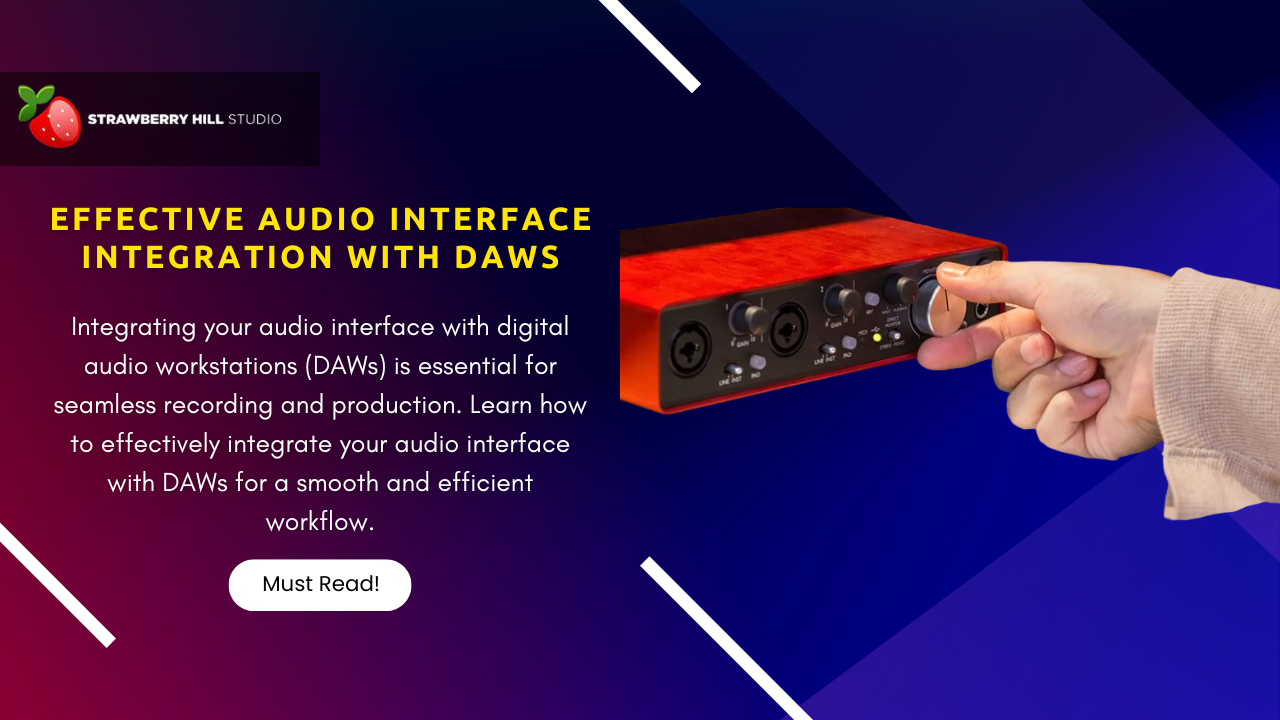 Streamline Your Recording Workflow with Audio Interface Integration ...