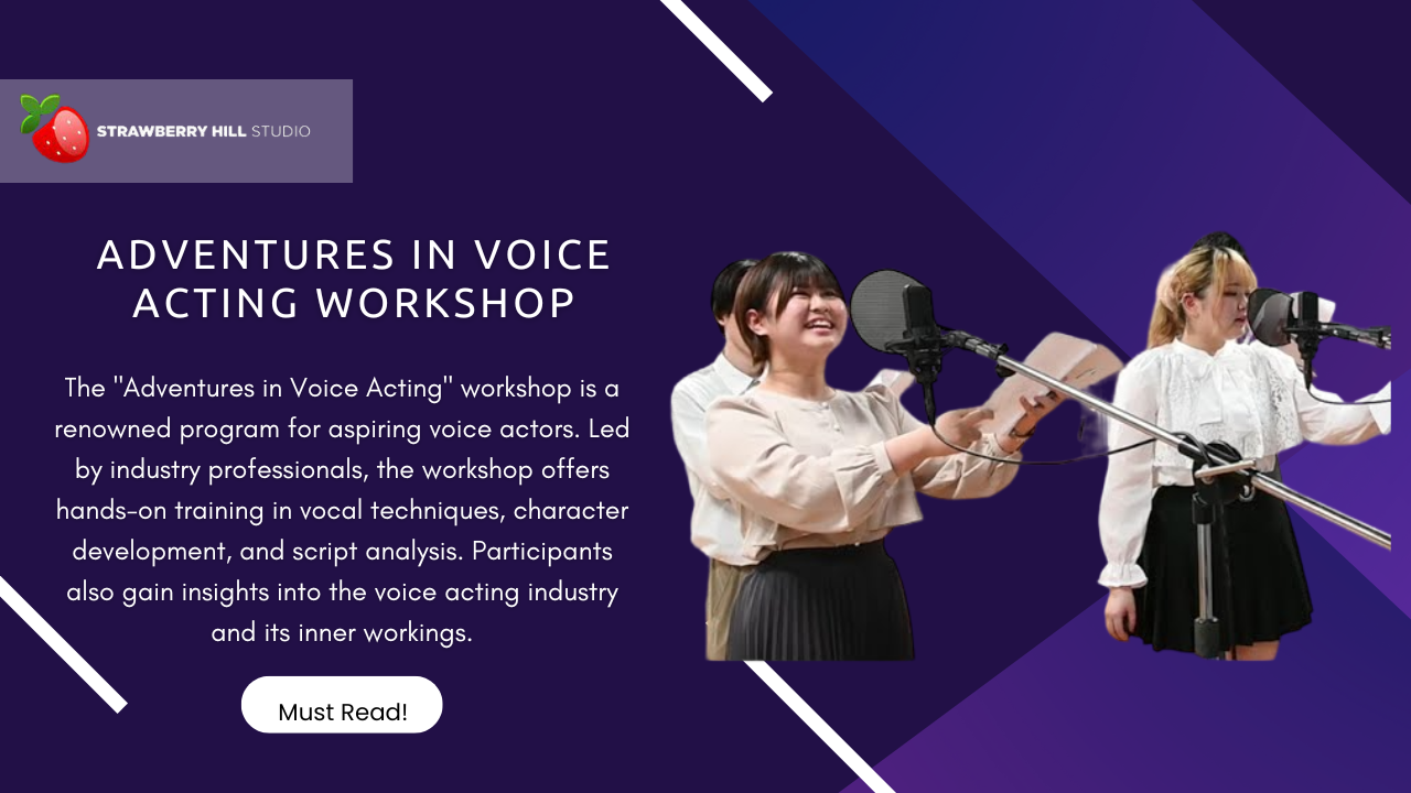 Unleash the Voice Actor in You: My Adventures in Voice Acting Workshop