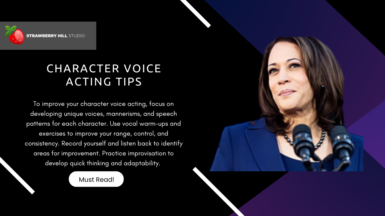 Character Voice Acting Tips: Bring Your Characters to Life