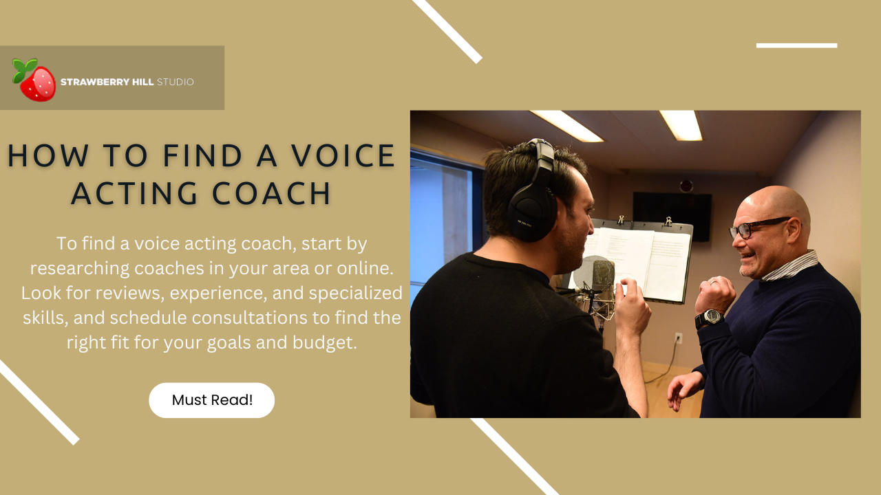 Mastering the Craft: How to Find A Voice Acting Coach for You